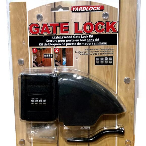 YARDLOCK | Other | Keyless Gate Lock Secure Fence Lock And Latch 2way ...